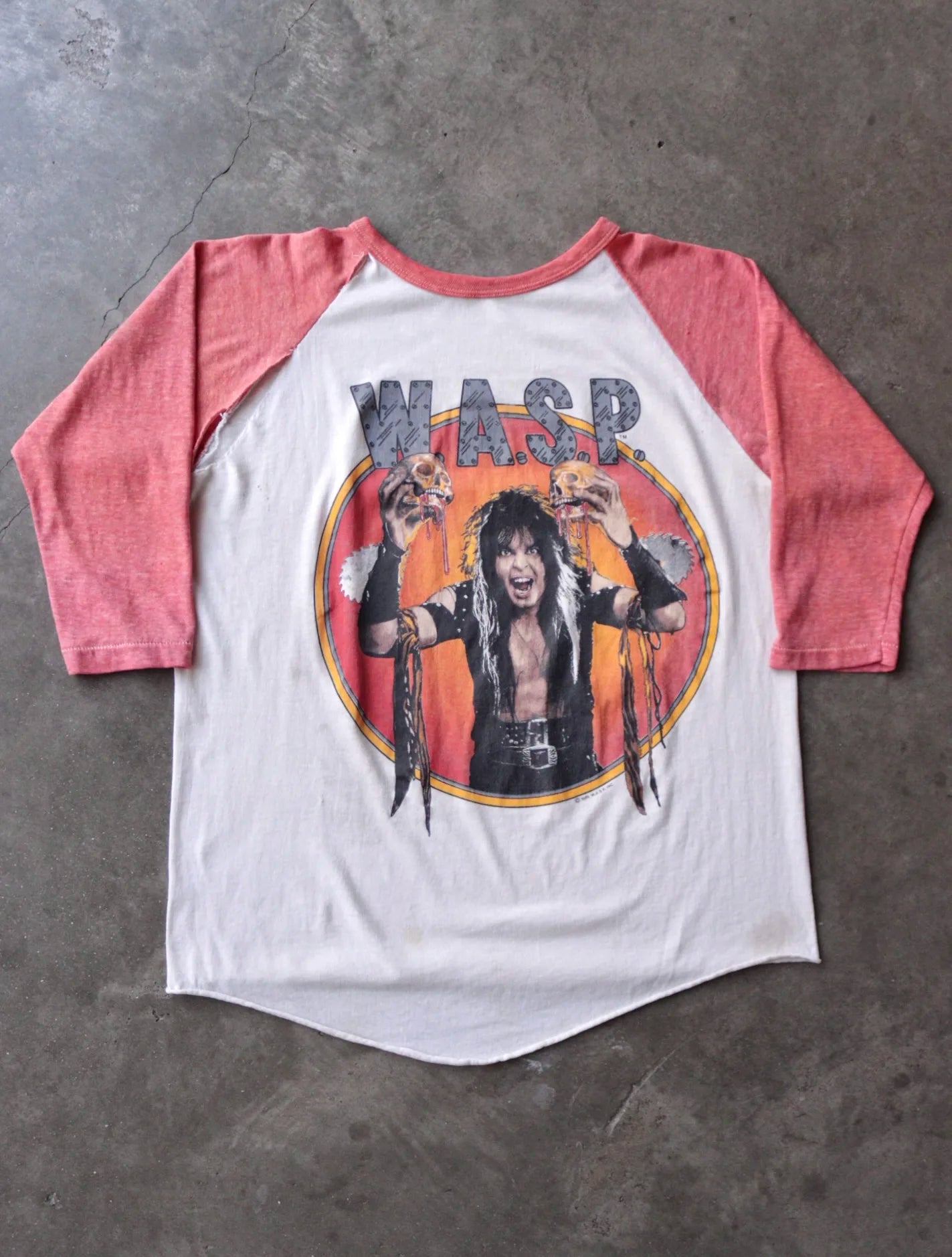 1980S WASP RAGLAN BAND TEE – TWO FOLD