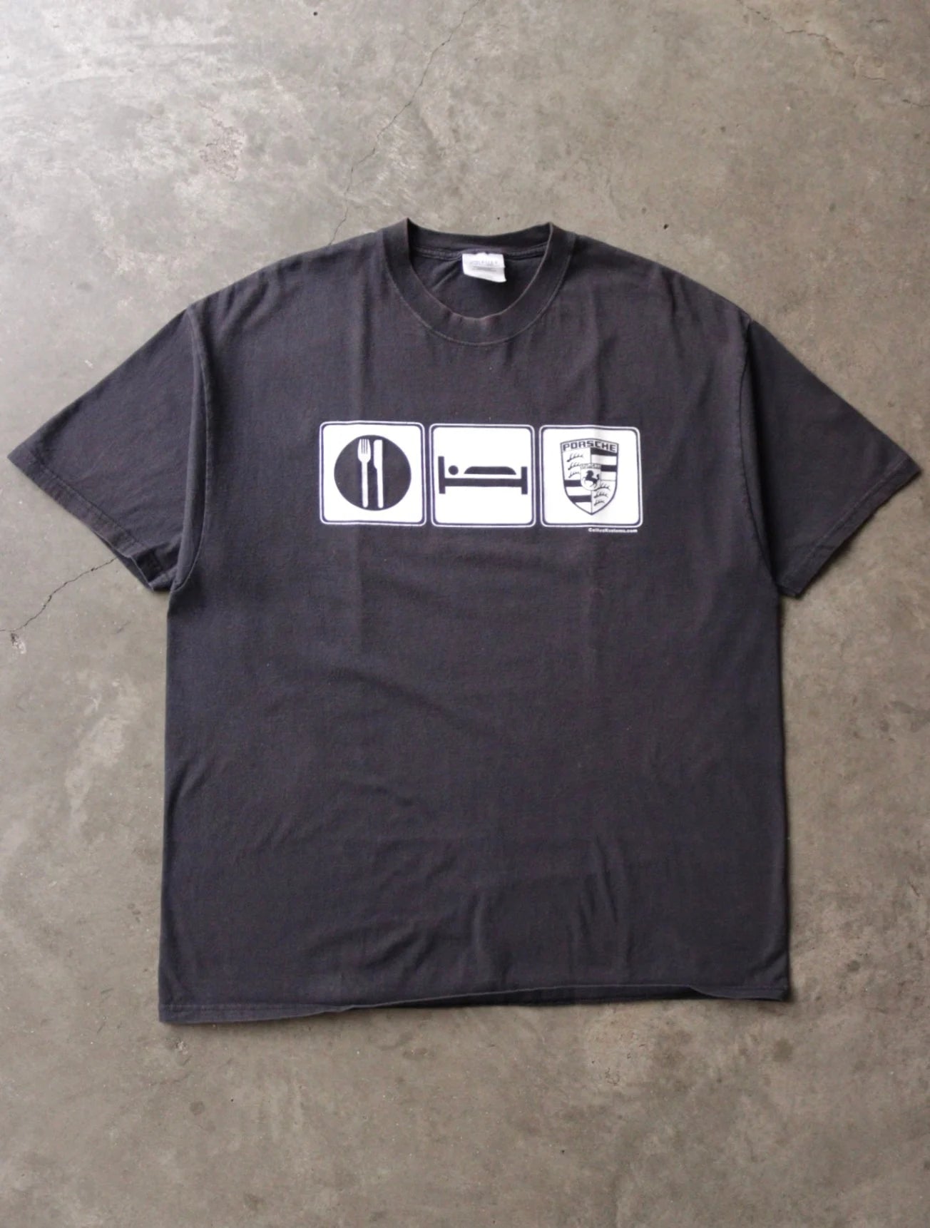 2000S EAT SLEEP PORSCHE TEE – TWO FOLD