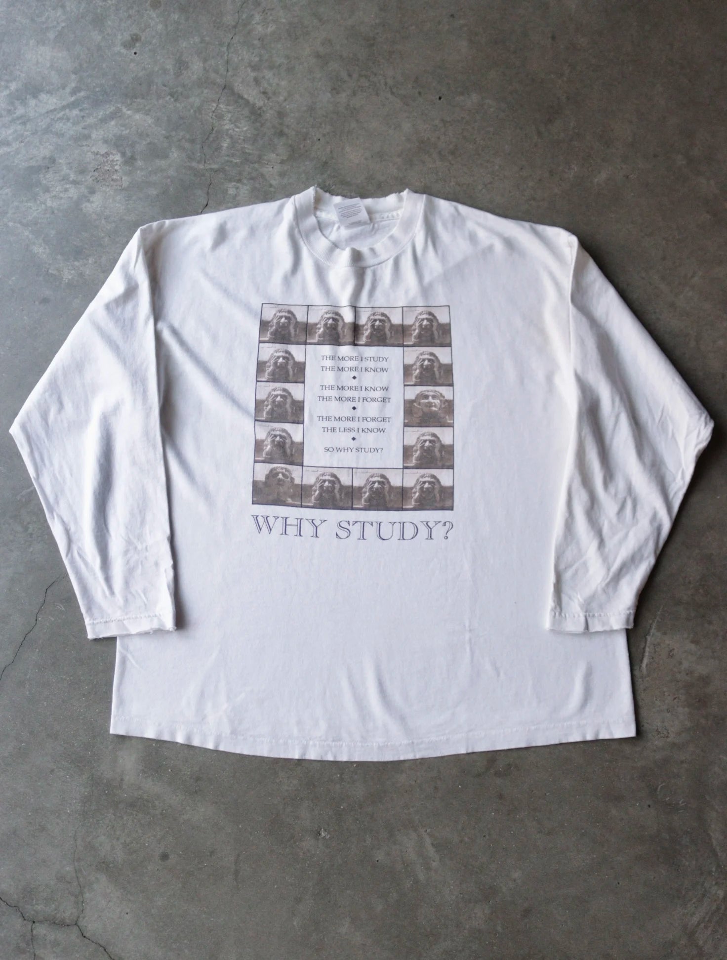 1990S OXFORD WHY STUDY TEE – TWO FOLD