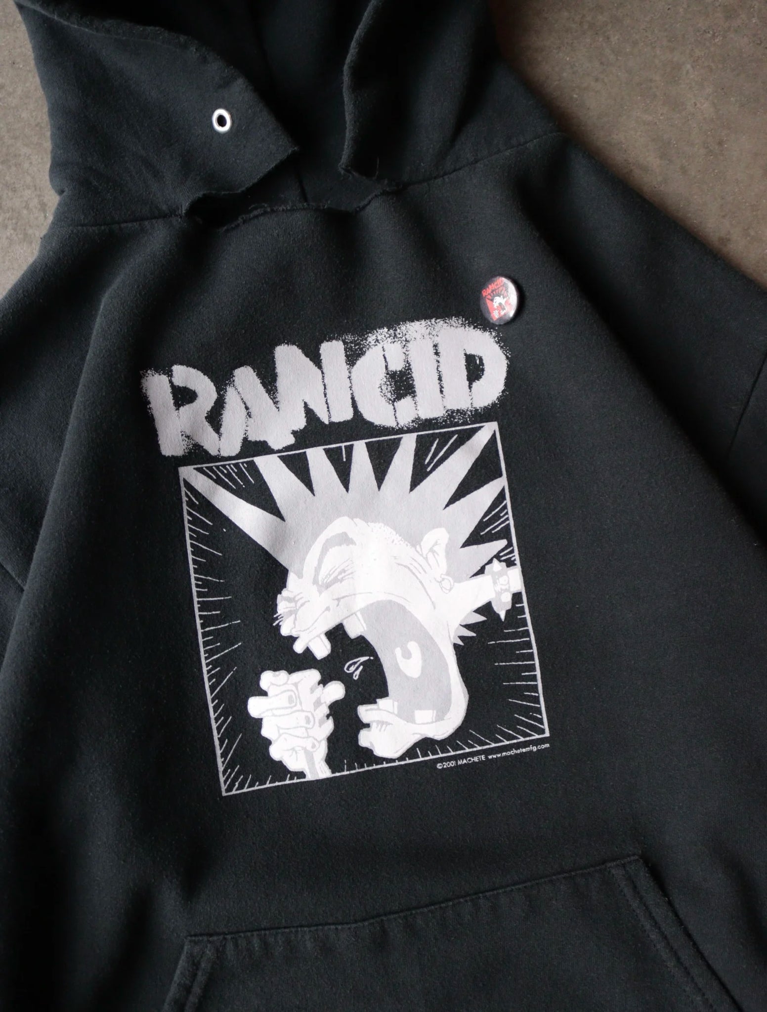2000S RANCID BAND HOODED SWEATSHIRT – TWO FOLD