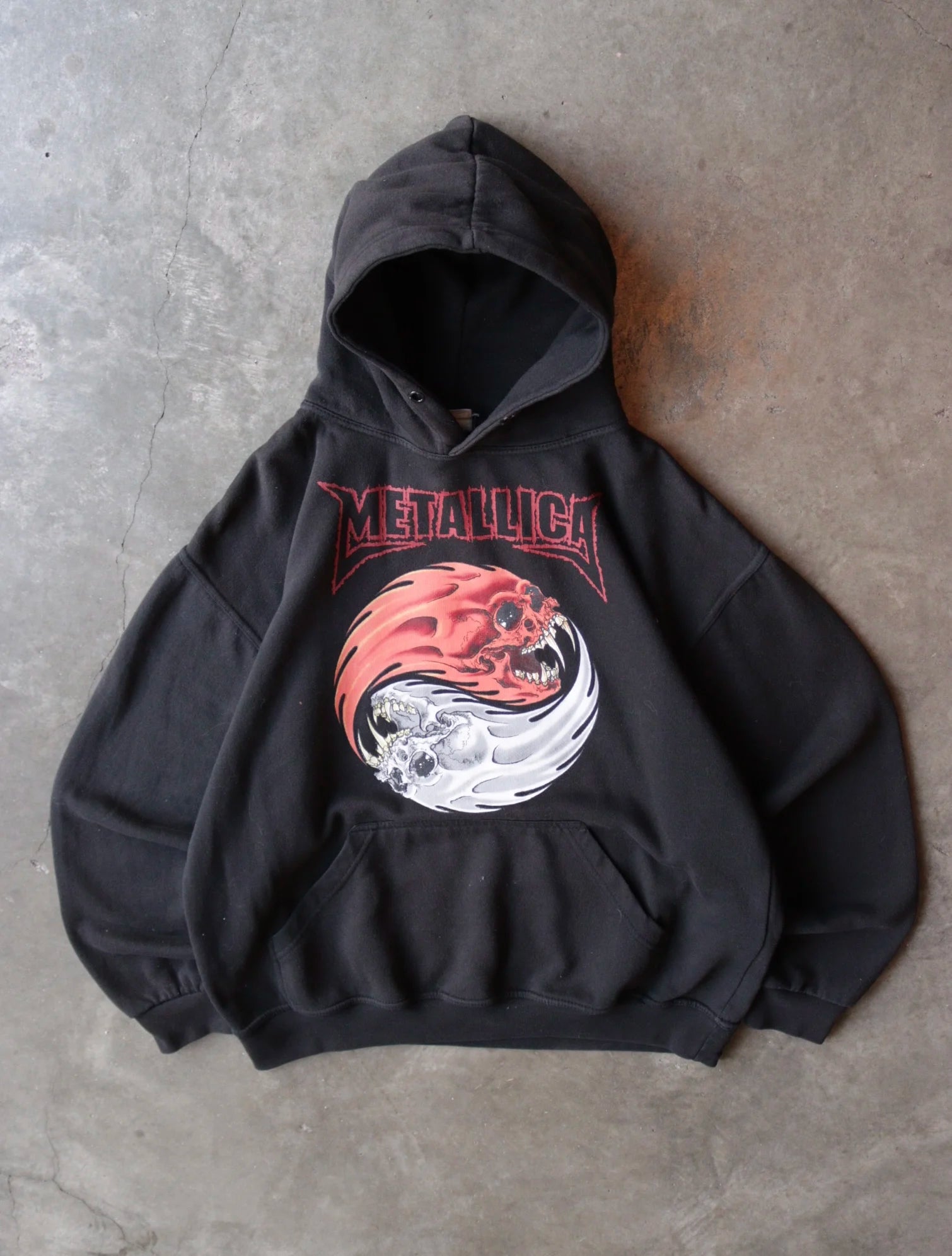 2000S METALLICA BAND HOODED SWEATSHIRT – TWO FOLD