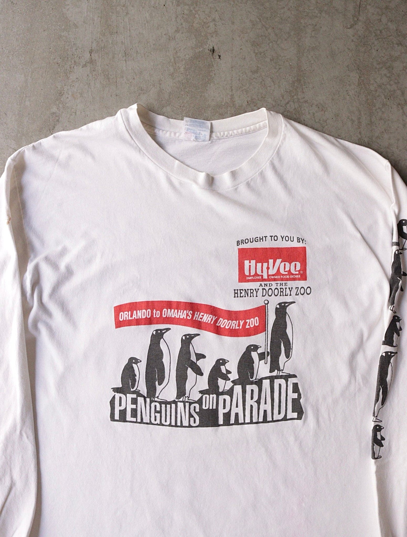 1990S PENGUINS ON PARADE L/S TEE – TWO FOLD