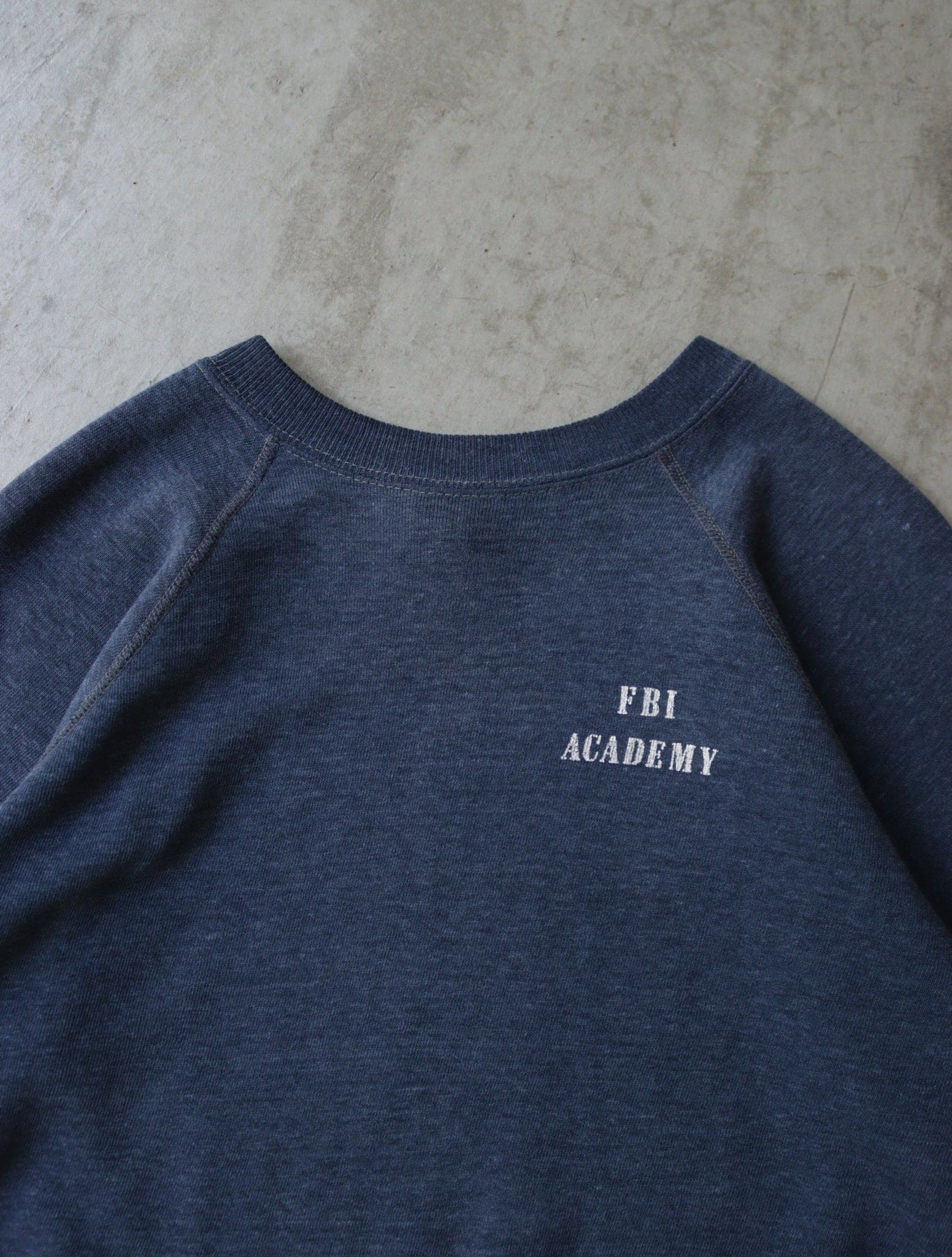 1970S FBI ACADEMY CHOPPED BOXY SWEATSHIRT – TWO FOLD