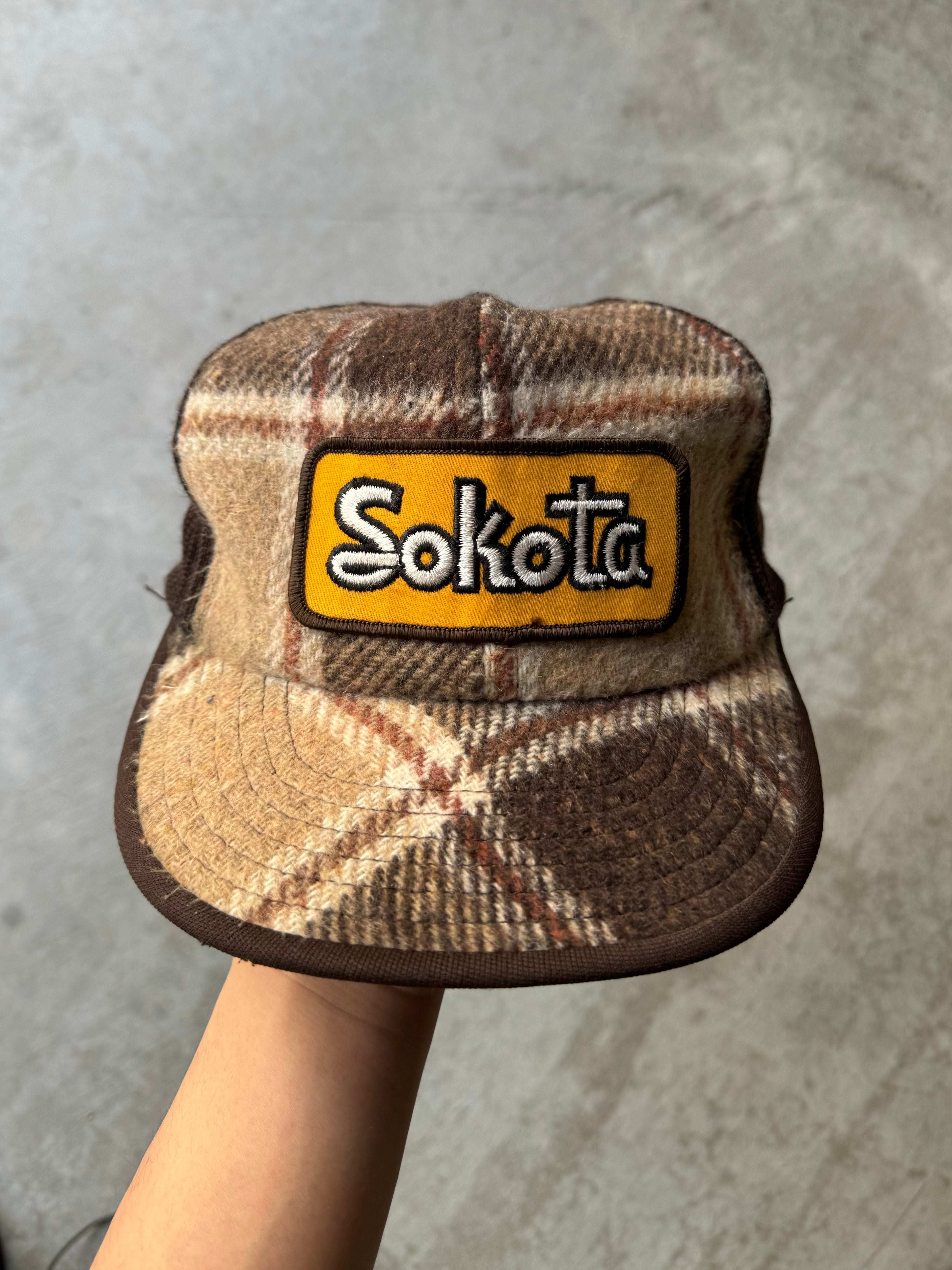 1970S SOKOTA EAR FLAP HAT - MEDIUM – TWO FOLD