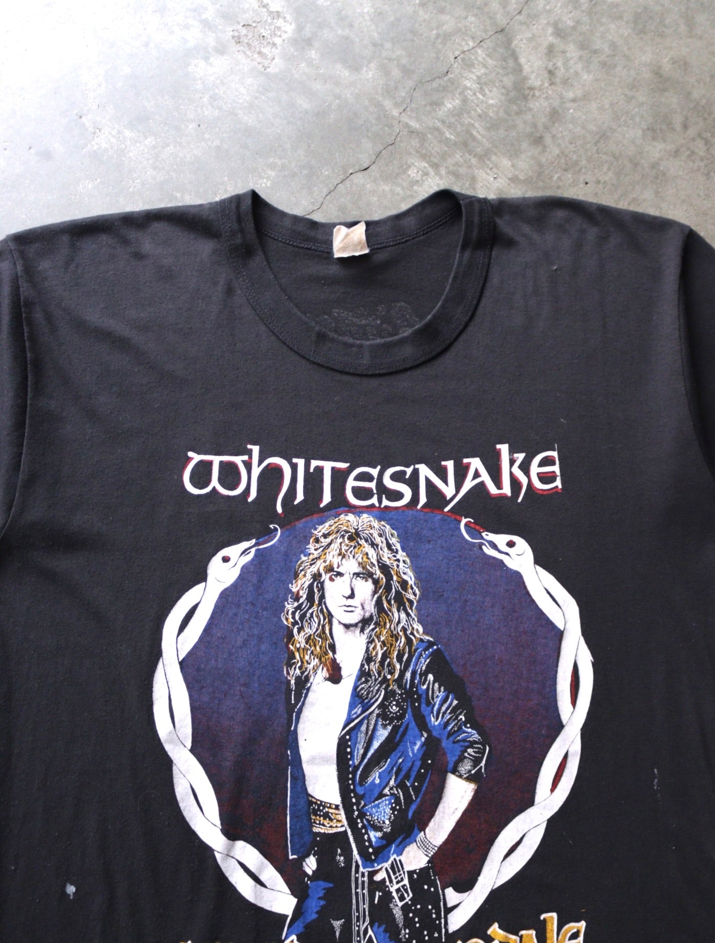 1980S WHITESNAKE FADED TEE – TWO FOLD