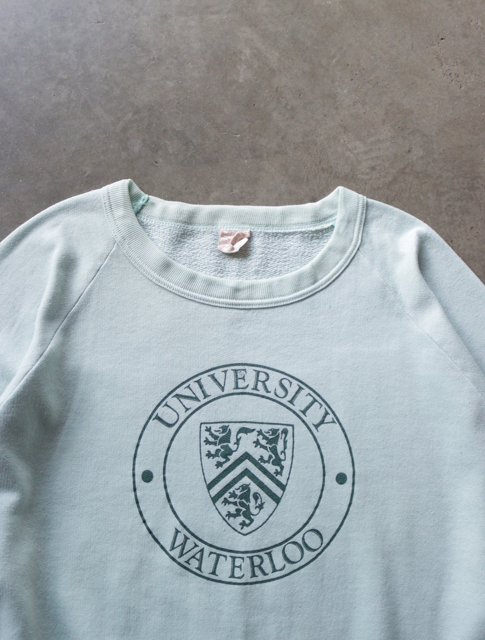 1980S UNIVERSITY OF WATERLOO SWEATSHIRT – TWO FOLD