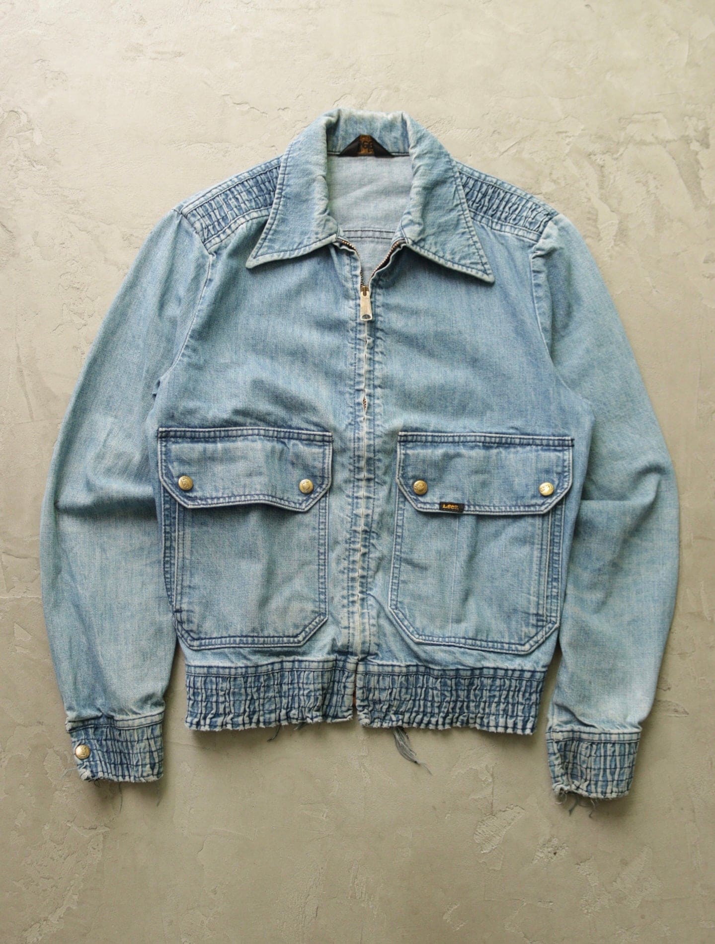 1990S LEE HAND DRAWN DENIM JACKET – TWO FOLD